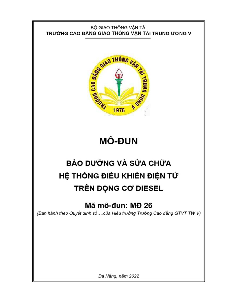 Bai 1 Tong Quan He Thong EDC Tren Dong C | PDF