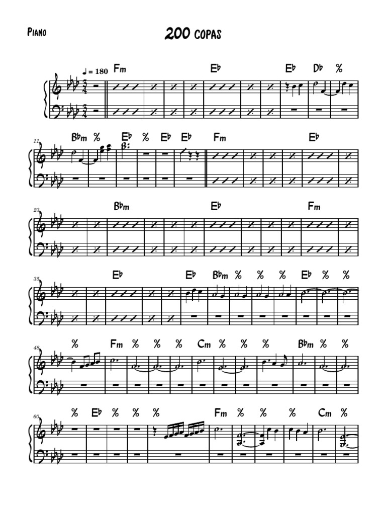 200 Copas-Piano | PDF