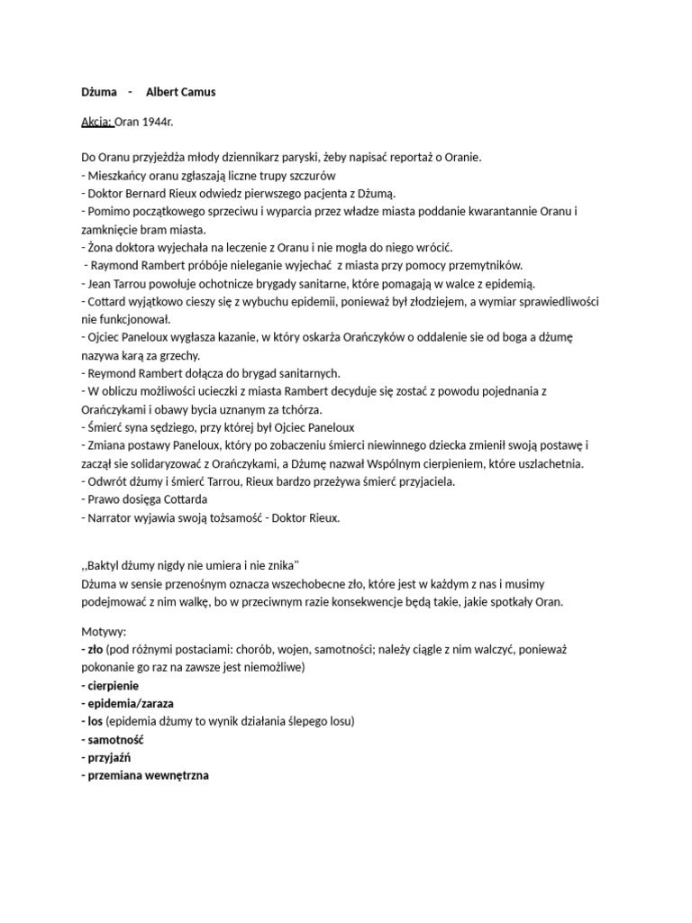 Dzuma | PDF