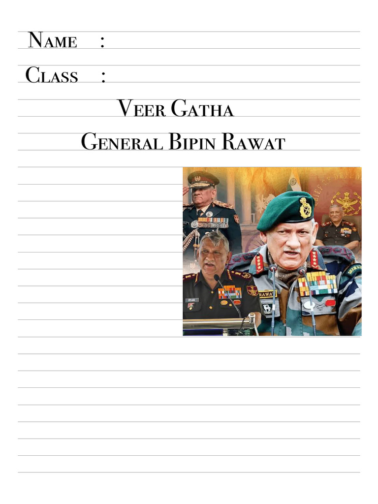 Bipin Rawat | PDF