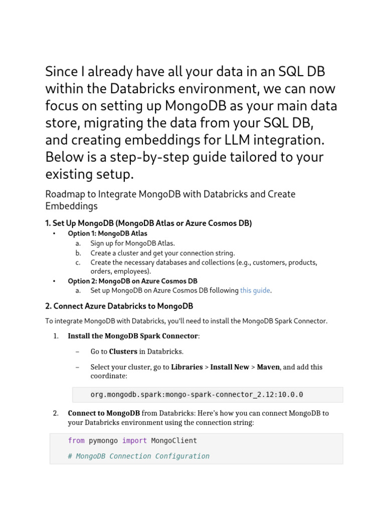 MongoDB Set UP Complete | PDF