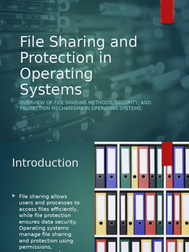 File Sharing and Protection OS2 | PDF | Computer File | Operating System