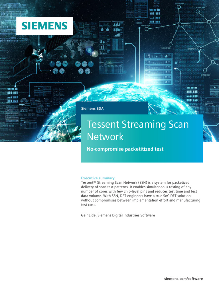 Siemens SW Streaming Scan Network WP 82735 C7 | PDF | System On A Chip ...