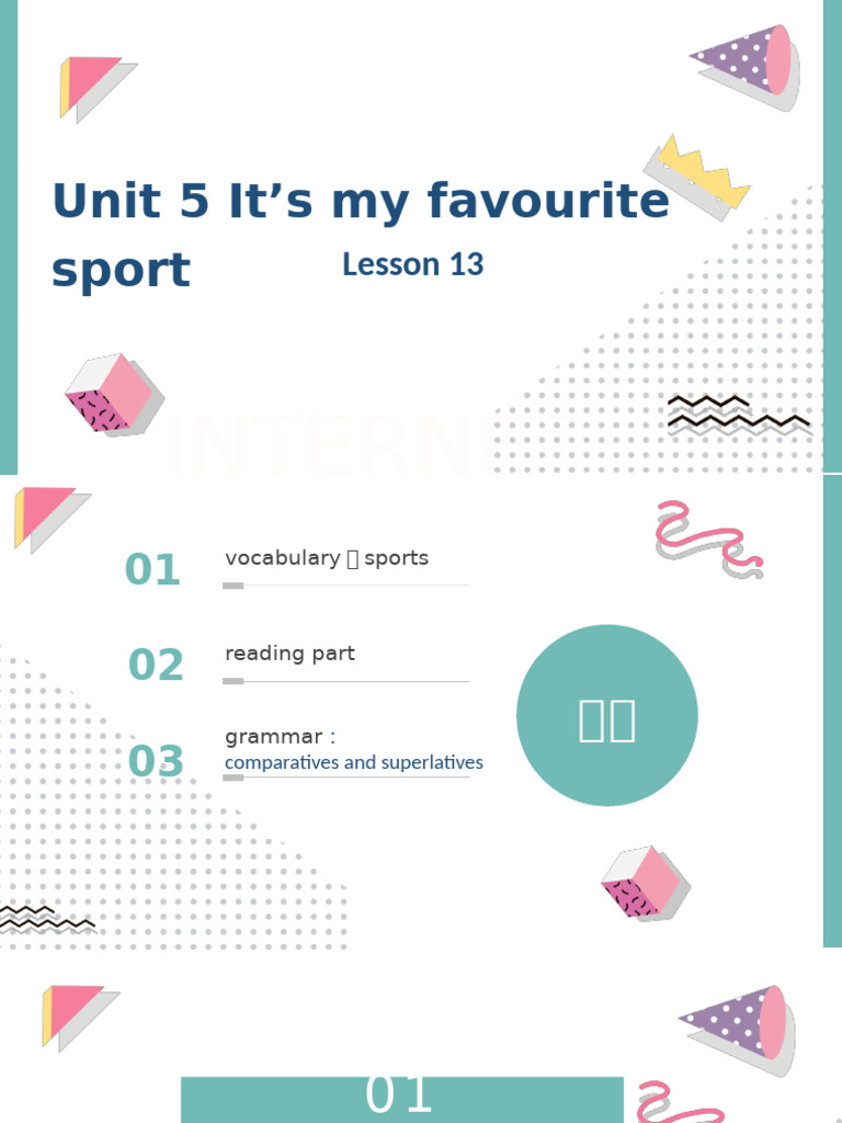 Unit5 It's My Favorite Sports | PDF