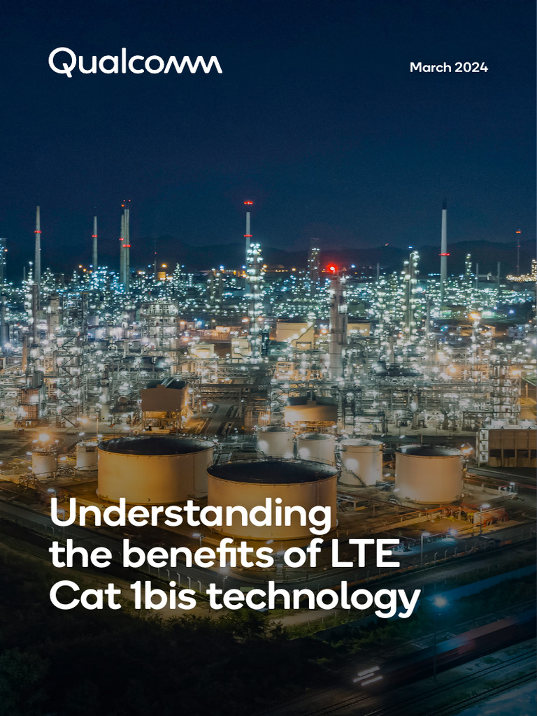 ? IoT Standards & Benefits of LTE Cat 1bis Tech! ? | PDF