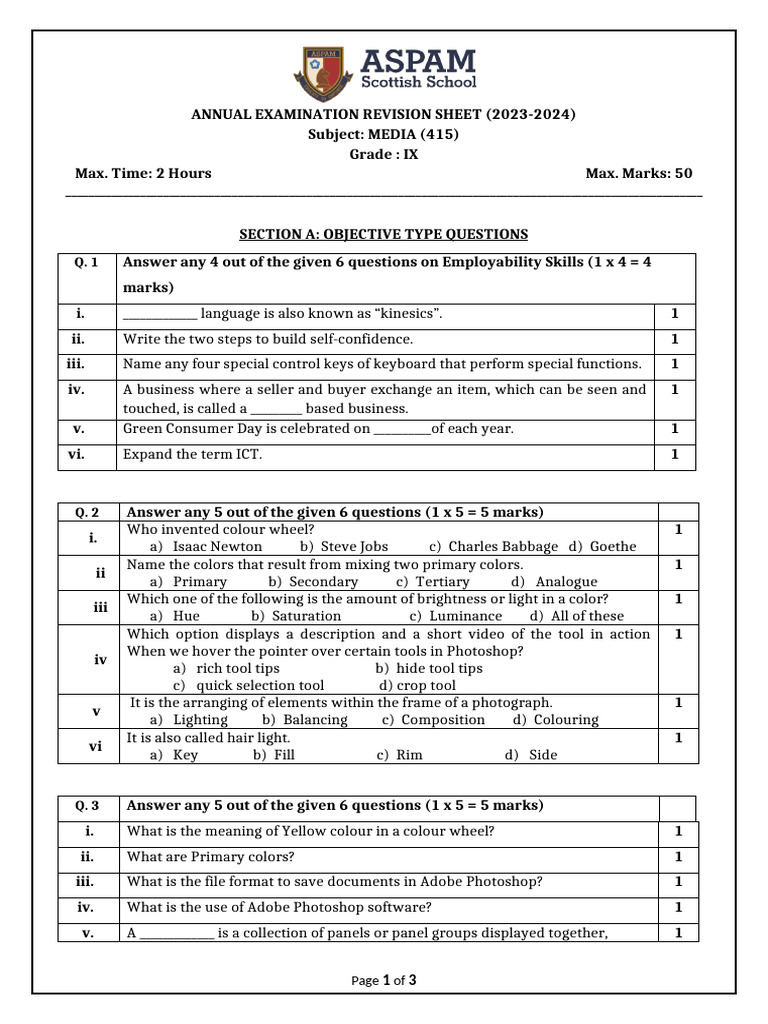 Annual Rev Sheet Ix Media | PDF