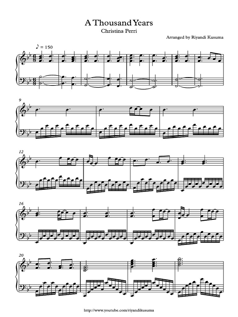 Christina Perri - Thousand Years | PDF