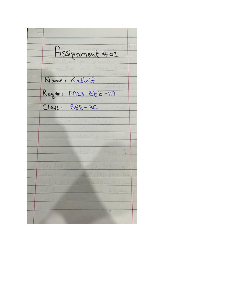 Assignment 1 Fa23 Bee 117 | PDF