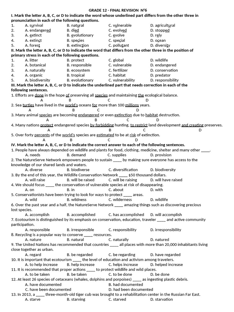 Final Revision 6 | PDF