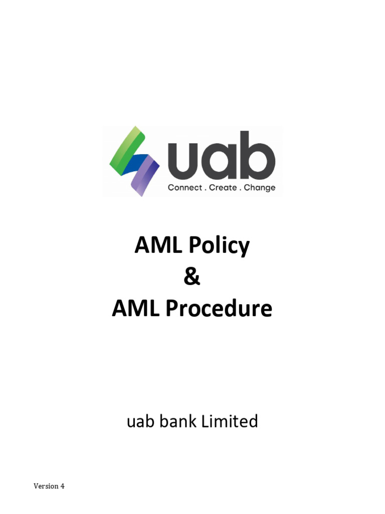 AML Policy and Procedure | PDF