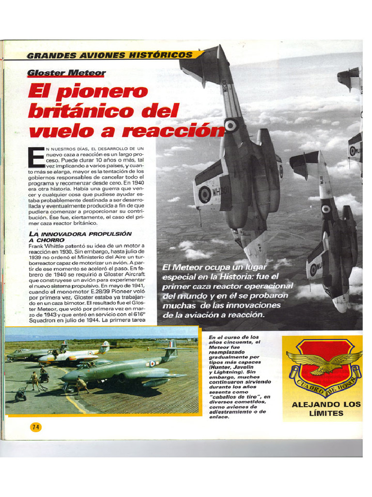 Gloster Meteror | PDF