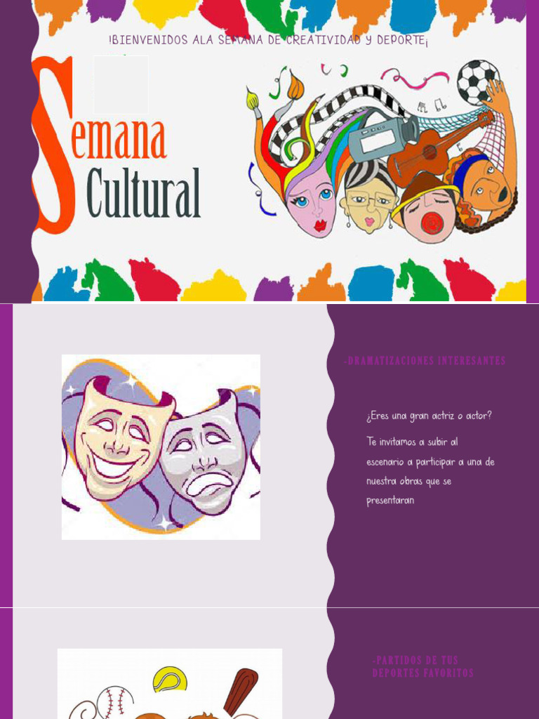 Semana Cultural (Diana de Leon) | PDF