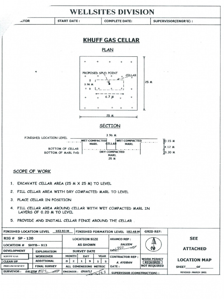 Khuff Gas Cellar | PDF