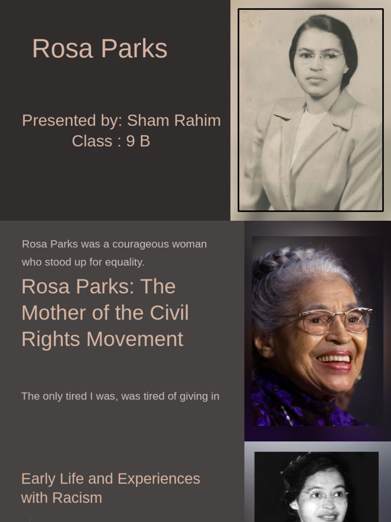 Rosa Parks The Mother of The Civil Rights Movement (2) .PPTX 20240930 ...