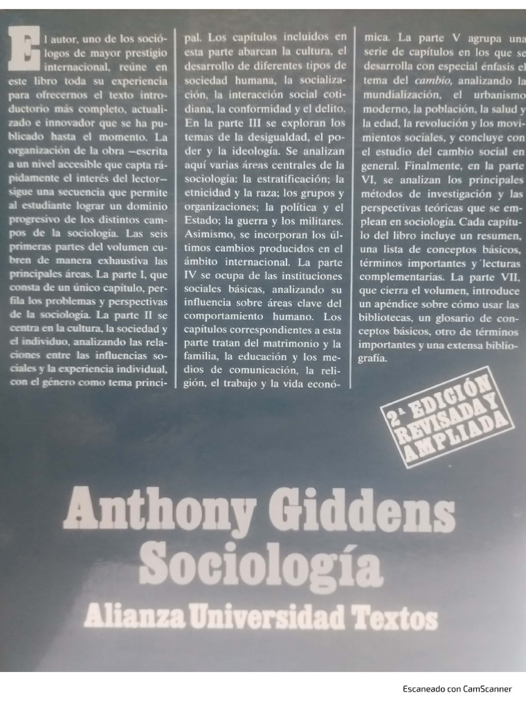 Giddens - Grupos y Organizaciones - Cap 9 | PDF