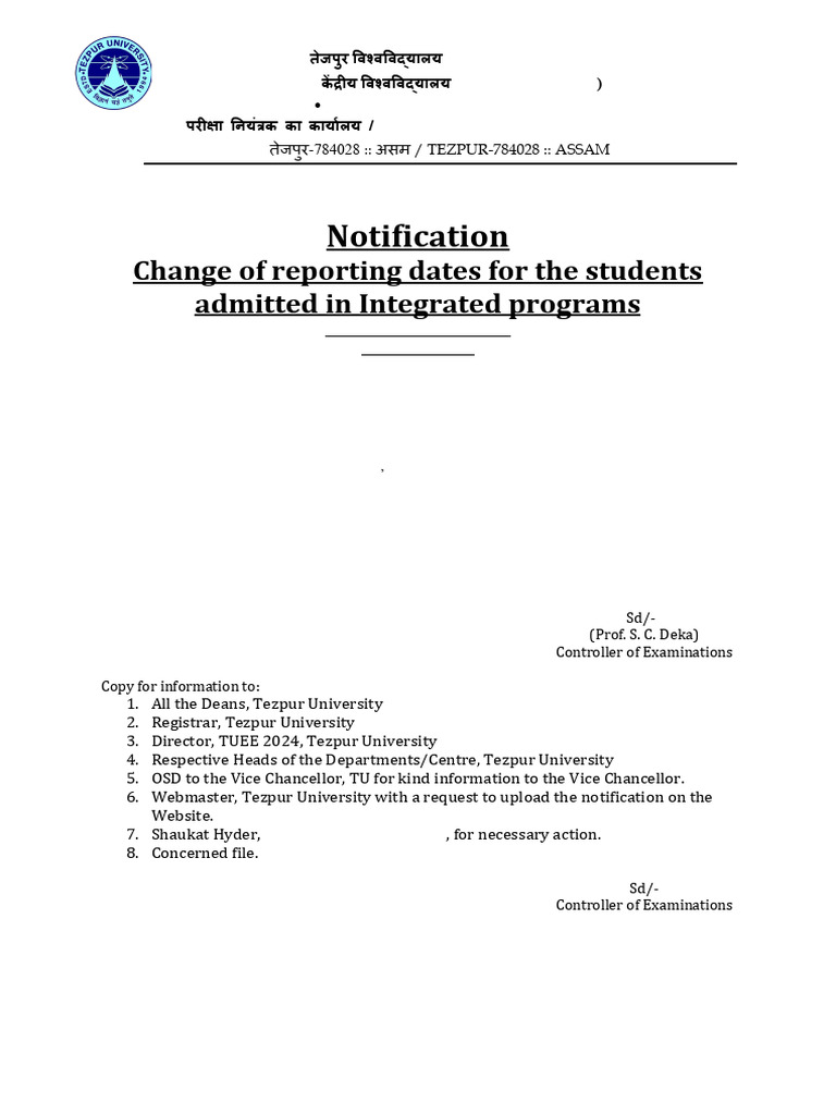 admission-notification-ug-2024-change-of-reporting-dates-pdf