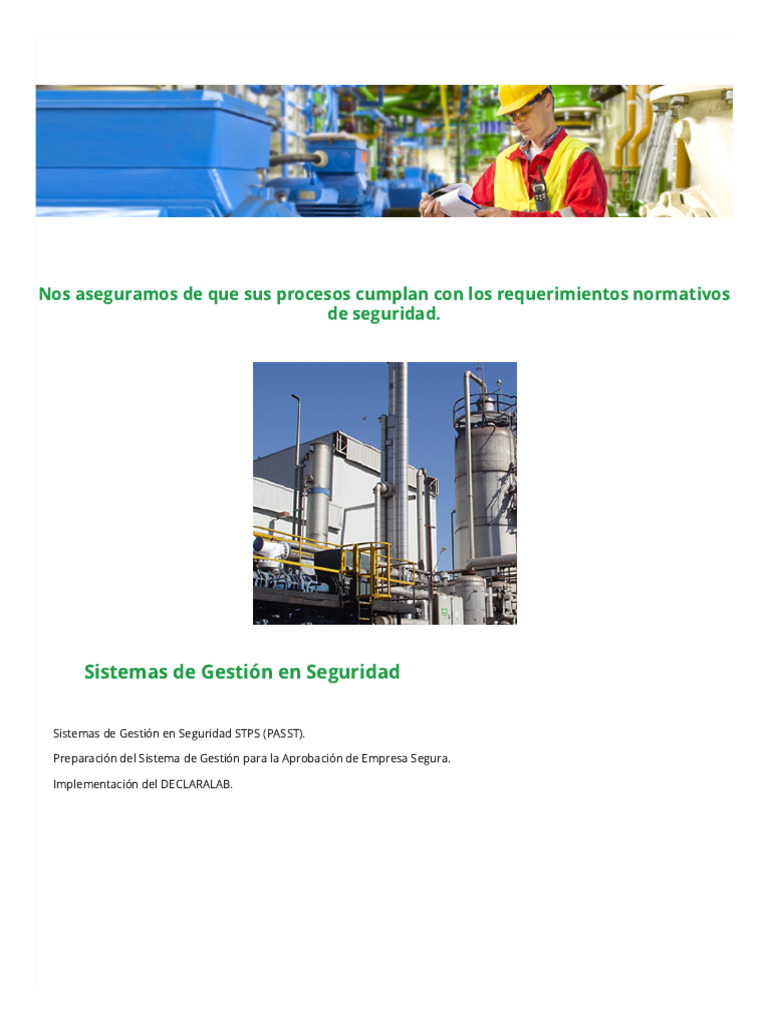 Seguridad e Higiene | PDF