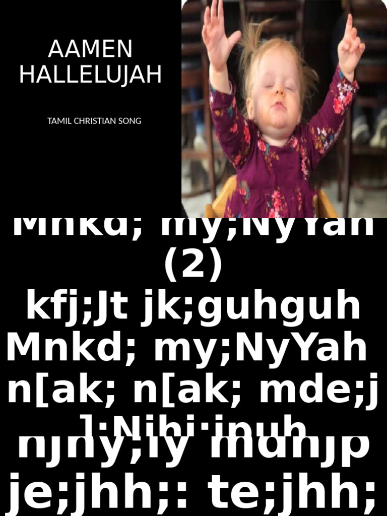 Aamen Hallelujah 2023 | PDF