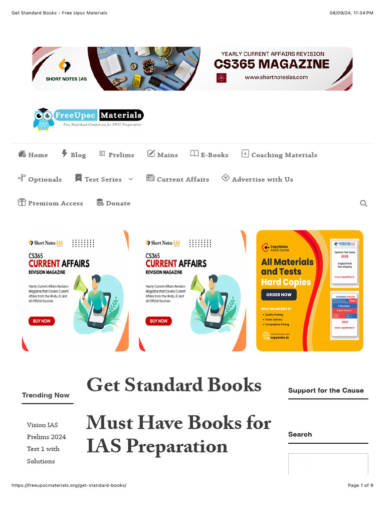 Free Upsc Materials | PDF