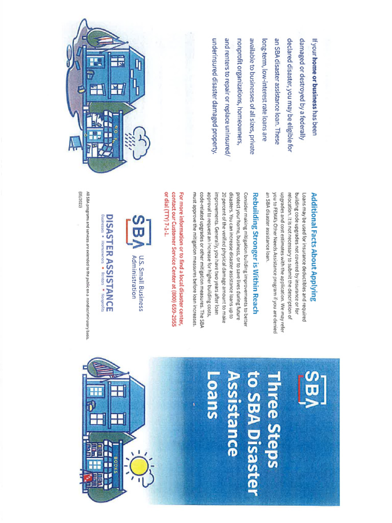 SBA Three Steps What Do You Need To Apply (Part 1) | PDF