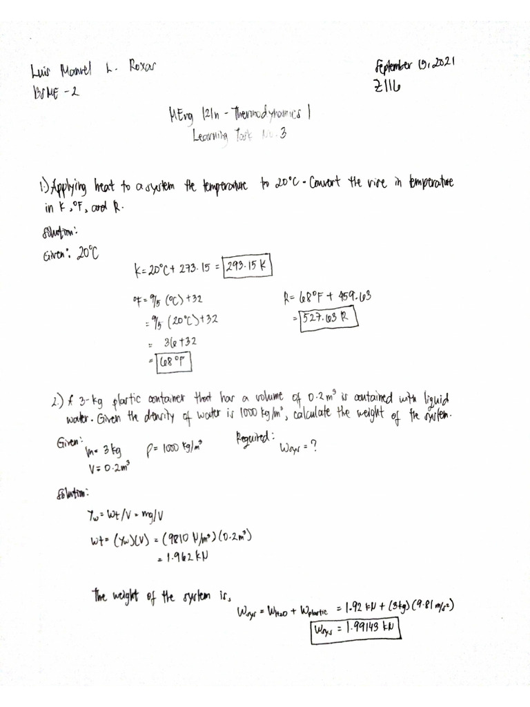 Roxas LearningTask 3 | PDF
