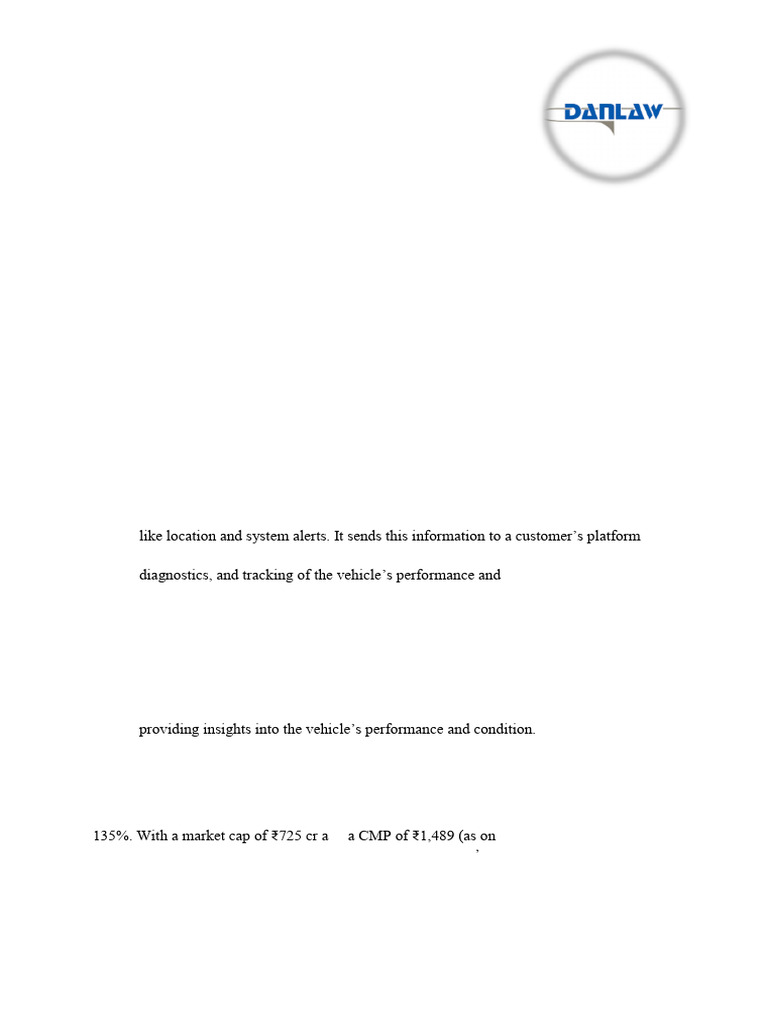 Danlaw Technologies | PDF