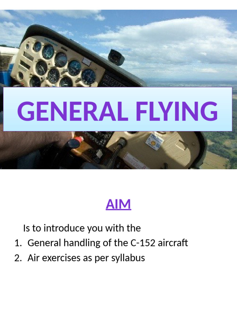 General Flying 1 | PDF