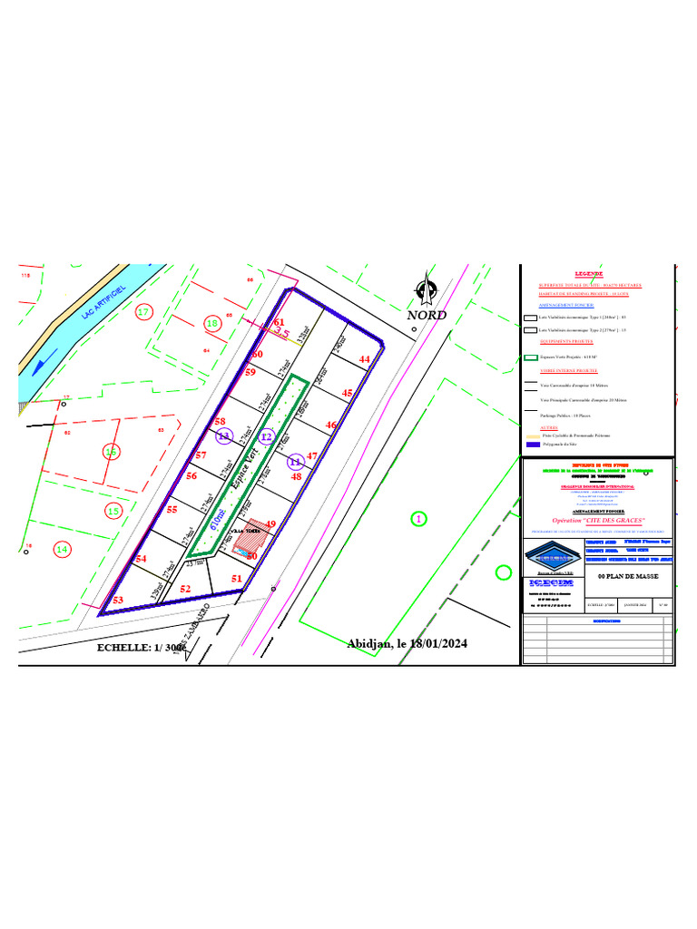00 Plan de Masse-Model | PDF