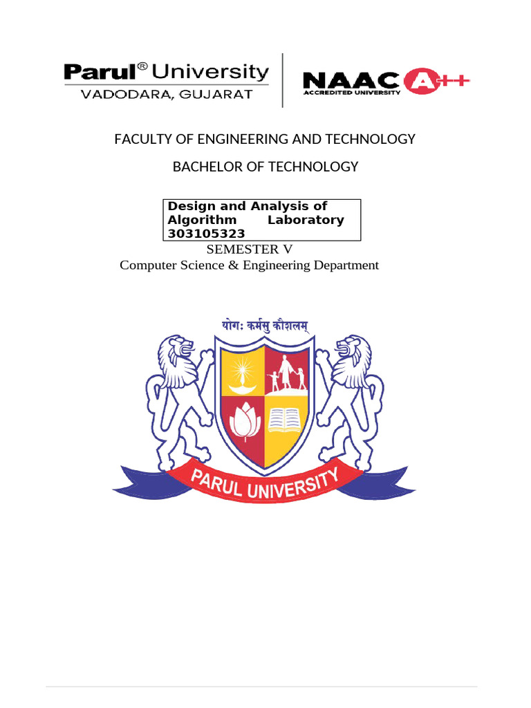 DAA Index, Certificate and Table | PDF