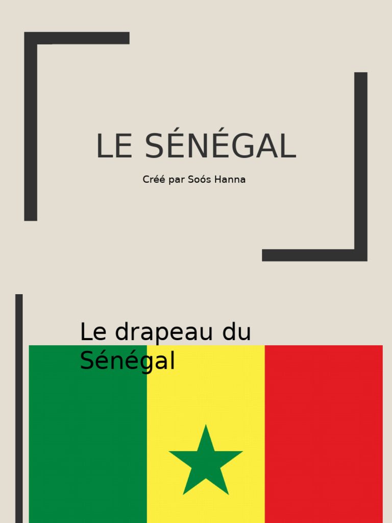 Le Sénégal | PDF