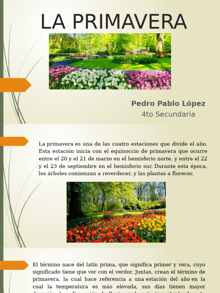 La Primavera | PDF