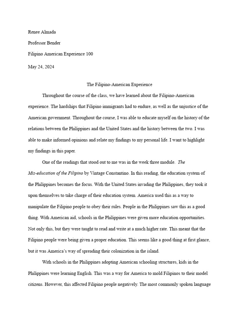 Filipino Studies Final | PDF