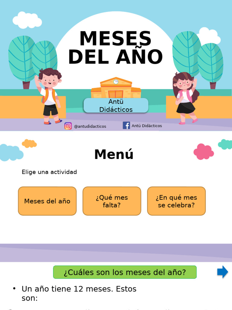 Meses Del Año | PDF