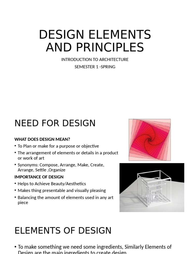 Principles of Design | PDF