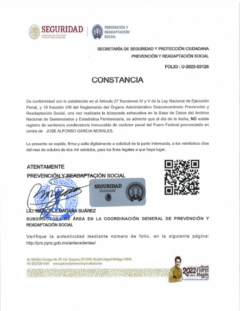 Constancia | PDF