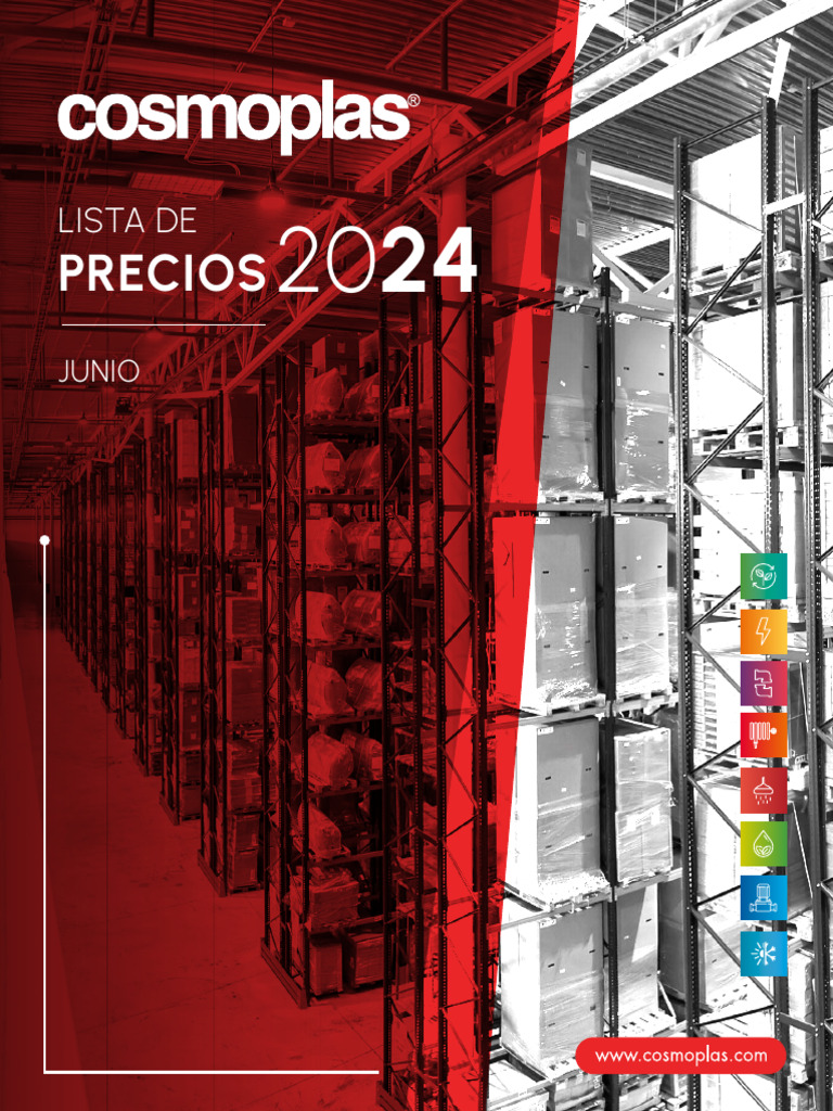 Lista de Precios Cosmoplas Sin Clima Junio 2024 1 | PDF