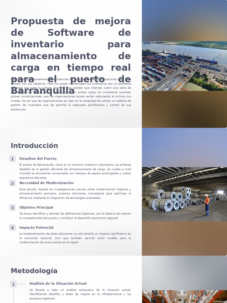 Propuesta de Mejora de Software de Inventario para Almacenamiento de ...