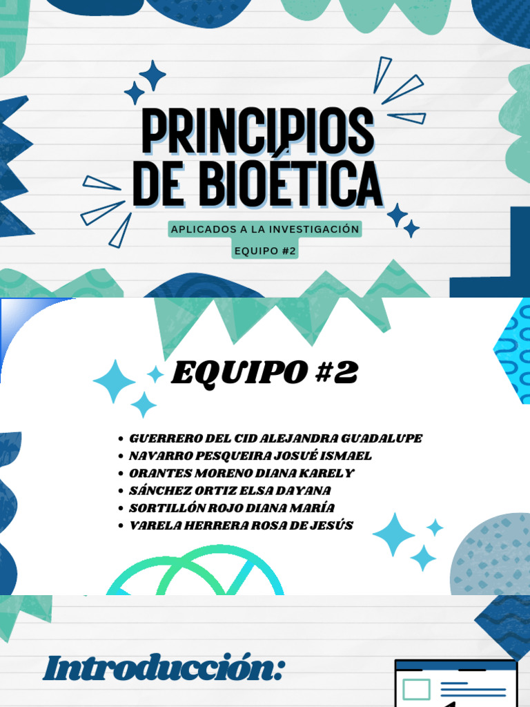 Equipo#2 - Principios Bioéticos | PDF