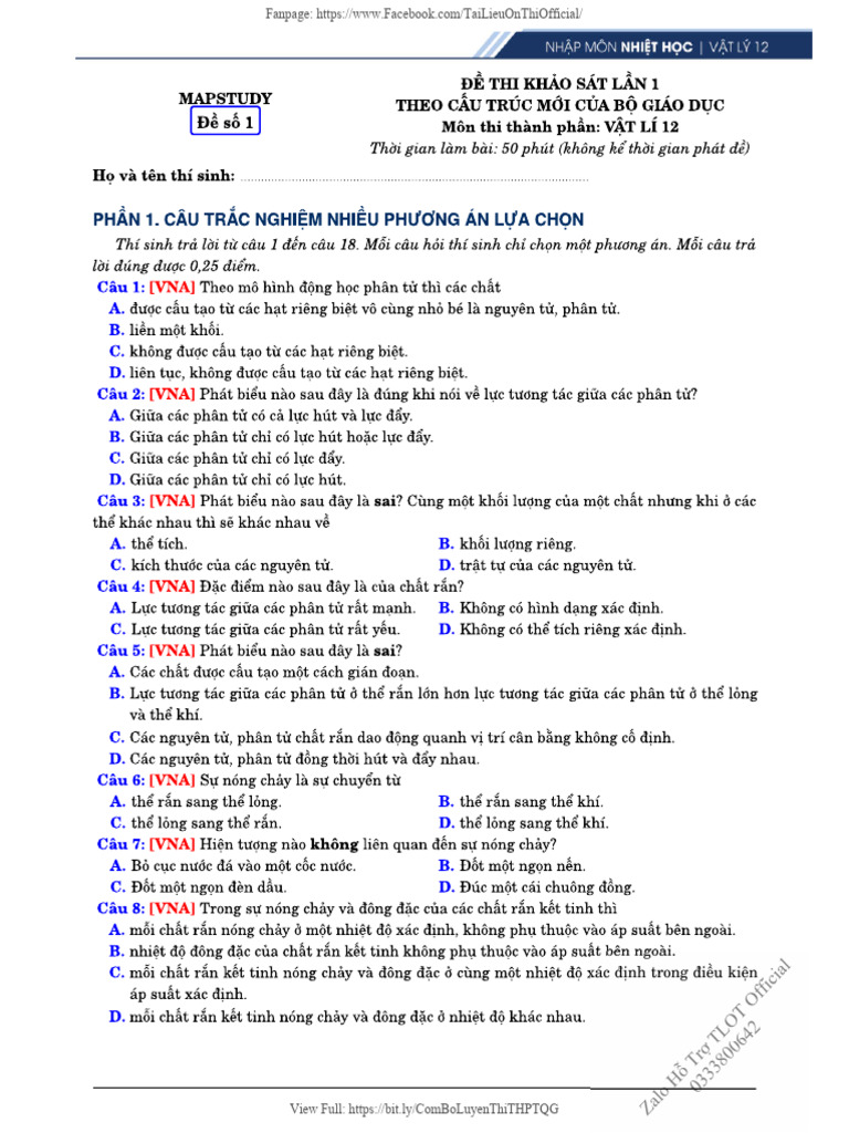 Tai Lieu - Bai Kiem Tra Bat Buoc - So 1 1716805717009 | PDF