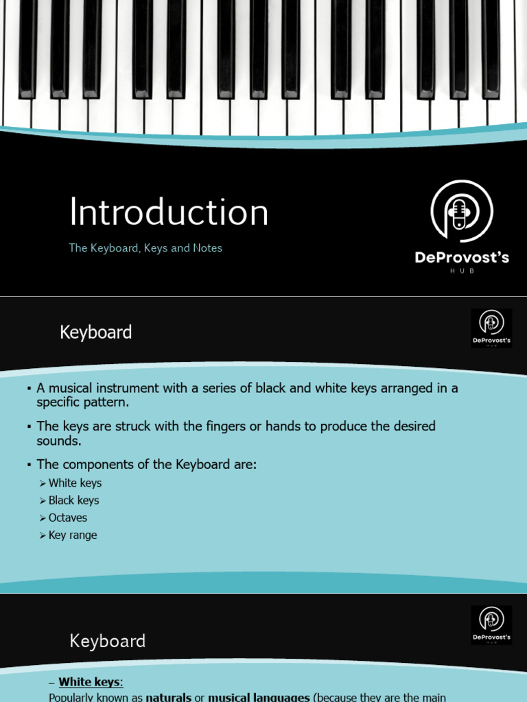 Beginner's Guide to Keyboard Basics | PDF | Scale (Music) | Elements Of ...