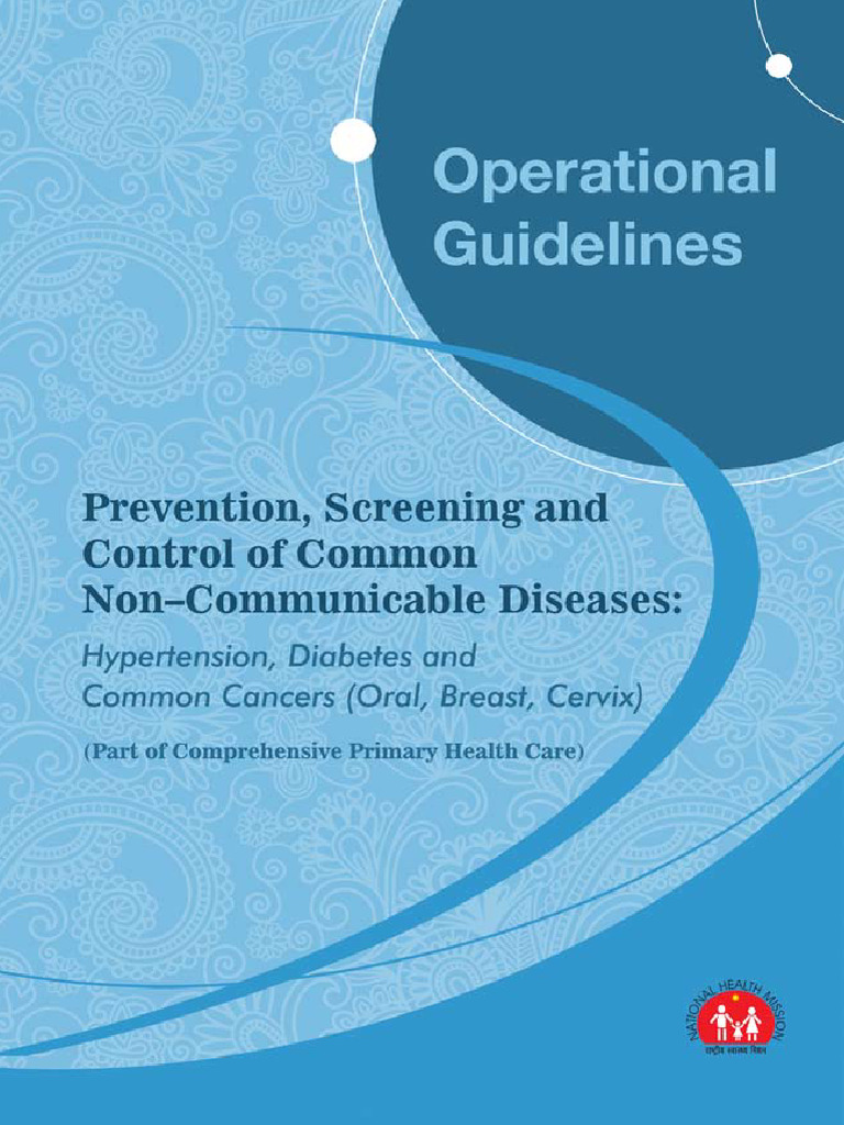 Operational Guidelines NCDs | PDF