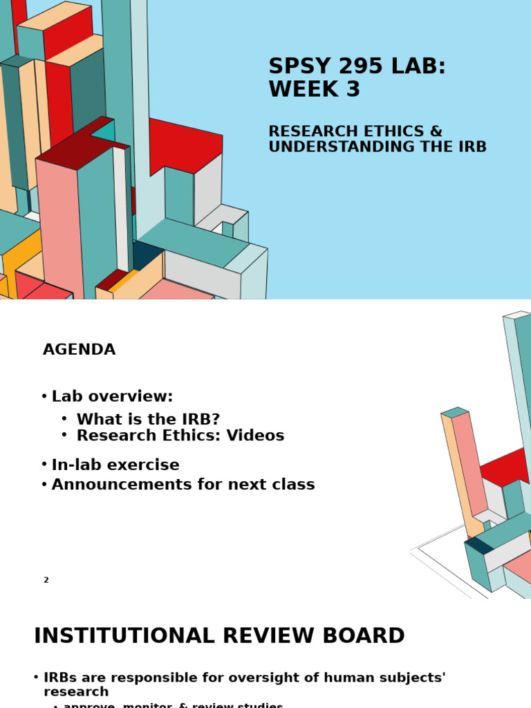 SPSY295Lab Week4 Ethics | PDF