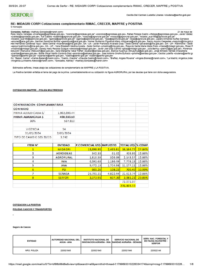 Cotización - Multiriesgo - Mapfre | PDF
