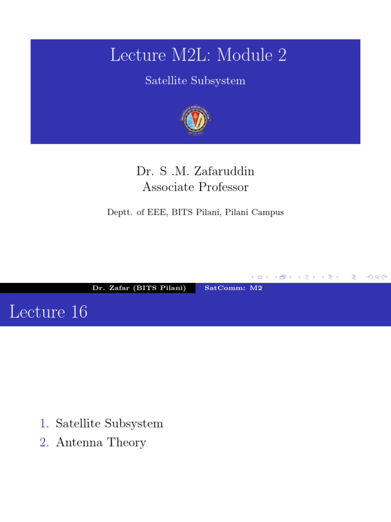 SatComm M2n | PDF