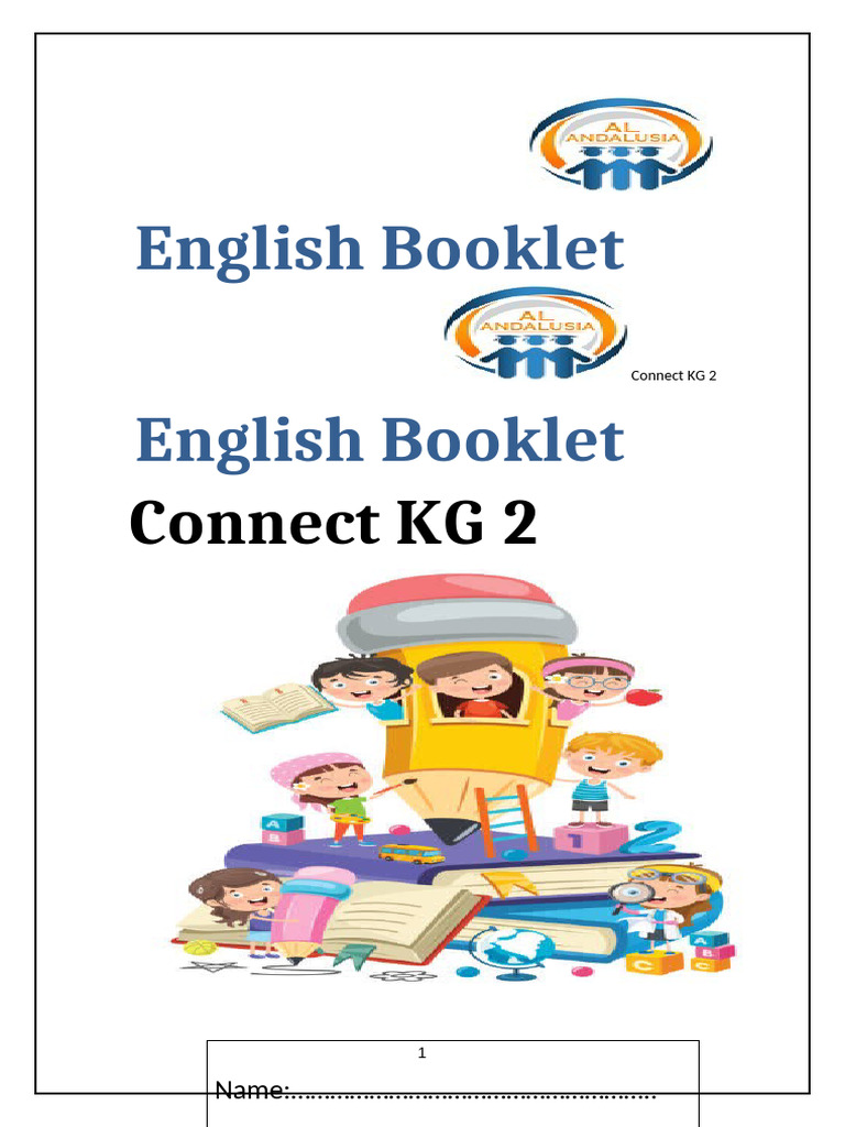 English Booklet KG2 | PDF