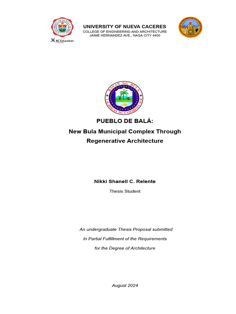 Chpater 1 Municipal Complex | PDF