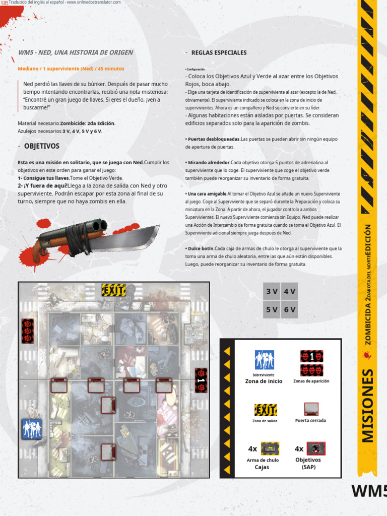 WM5 Ned An Origin Story - En.es | PDF