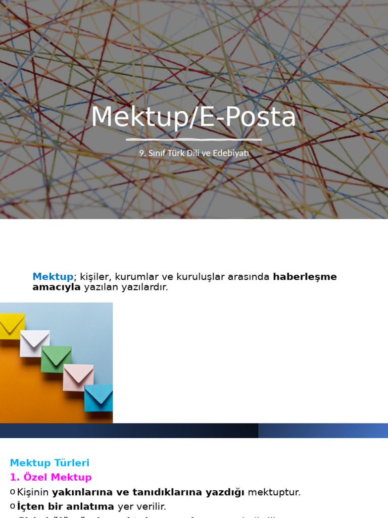 Mektup Kısaltılmış | PDF
