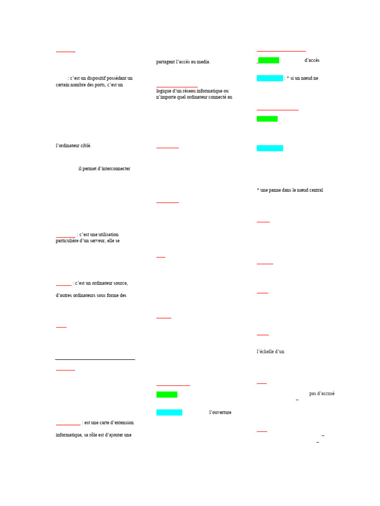 Ccna 1 Resumé | PDF