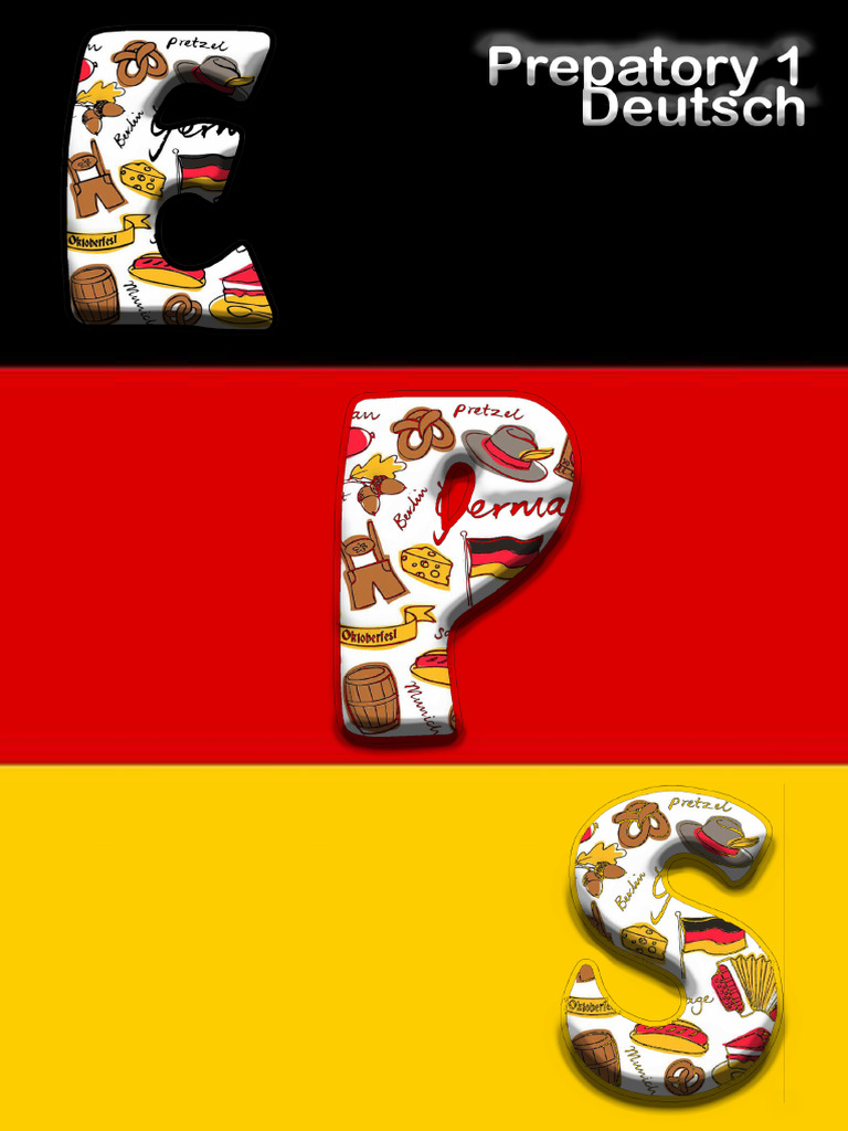 German Revision Sheet Prep.1 First Term 2024-2025 | PDF